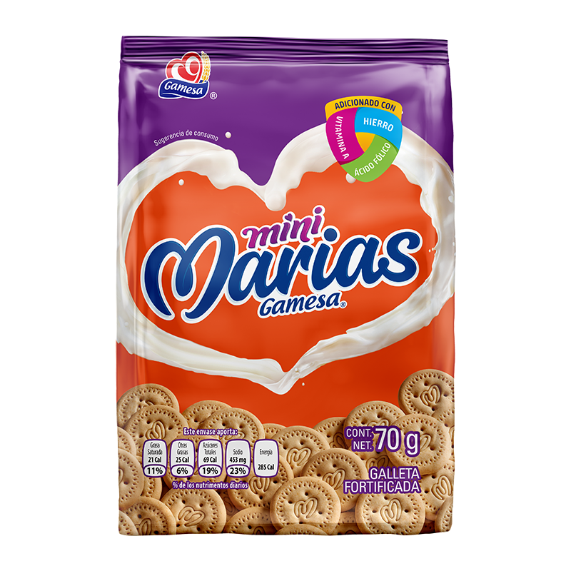 Mini Marias 25 70 Gr Gamesa Guemil